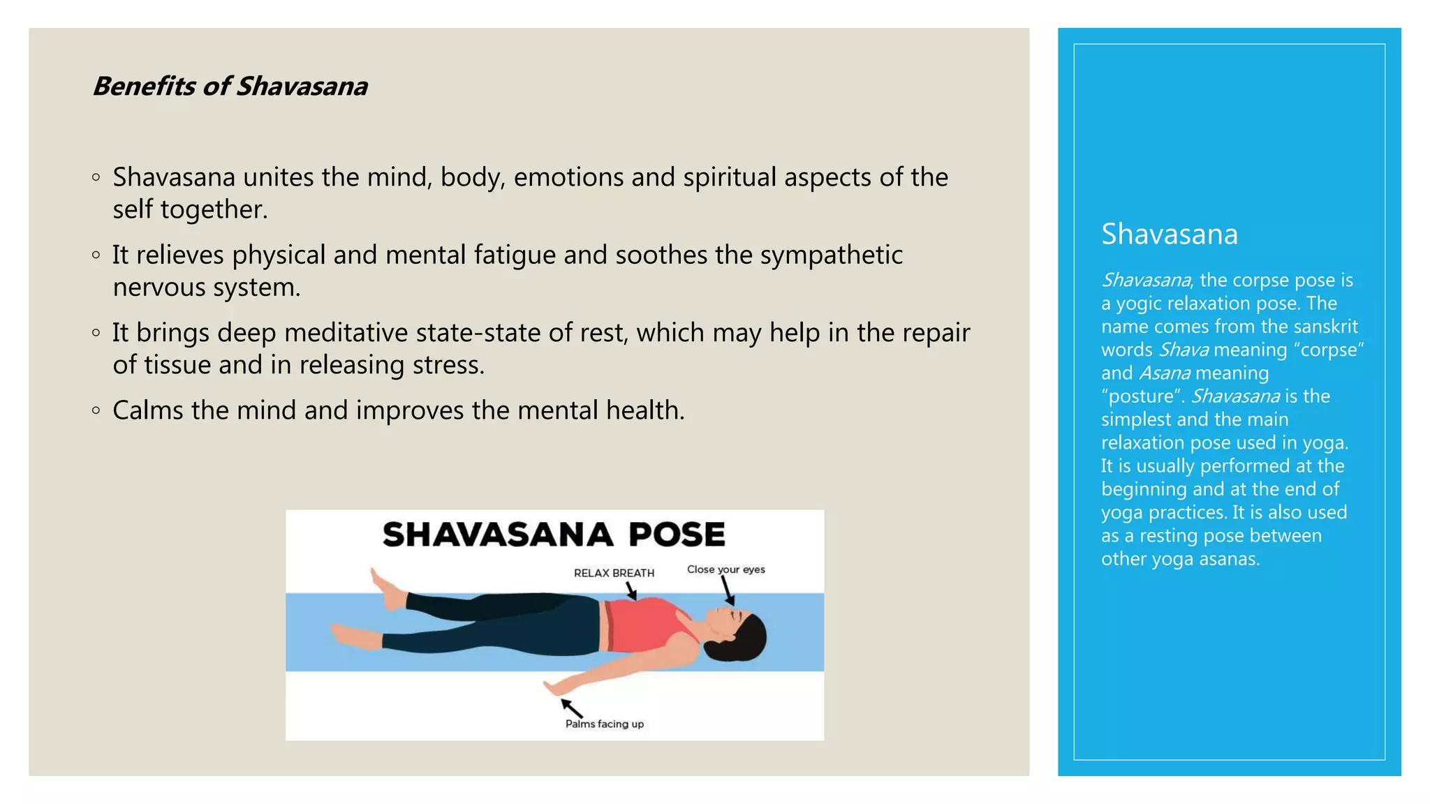 Yoga for Women's Mental Health and Well Being | PPTX