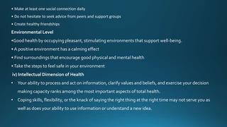 Yoga, Health, Wellness & Lifestyle -mental, social, emotional ...