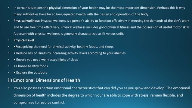 Yoga, Health, Wellness & Lifestyle -mental, social, emotional ...