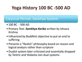 Yoga History | PPTX