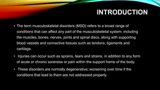 Yoga in musculoskeletal conditions | PPTX