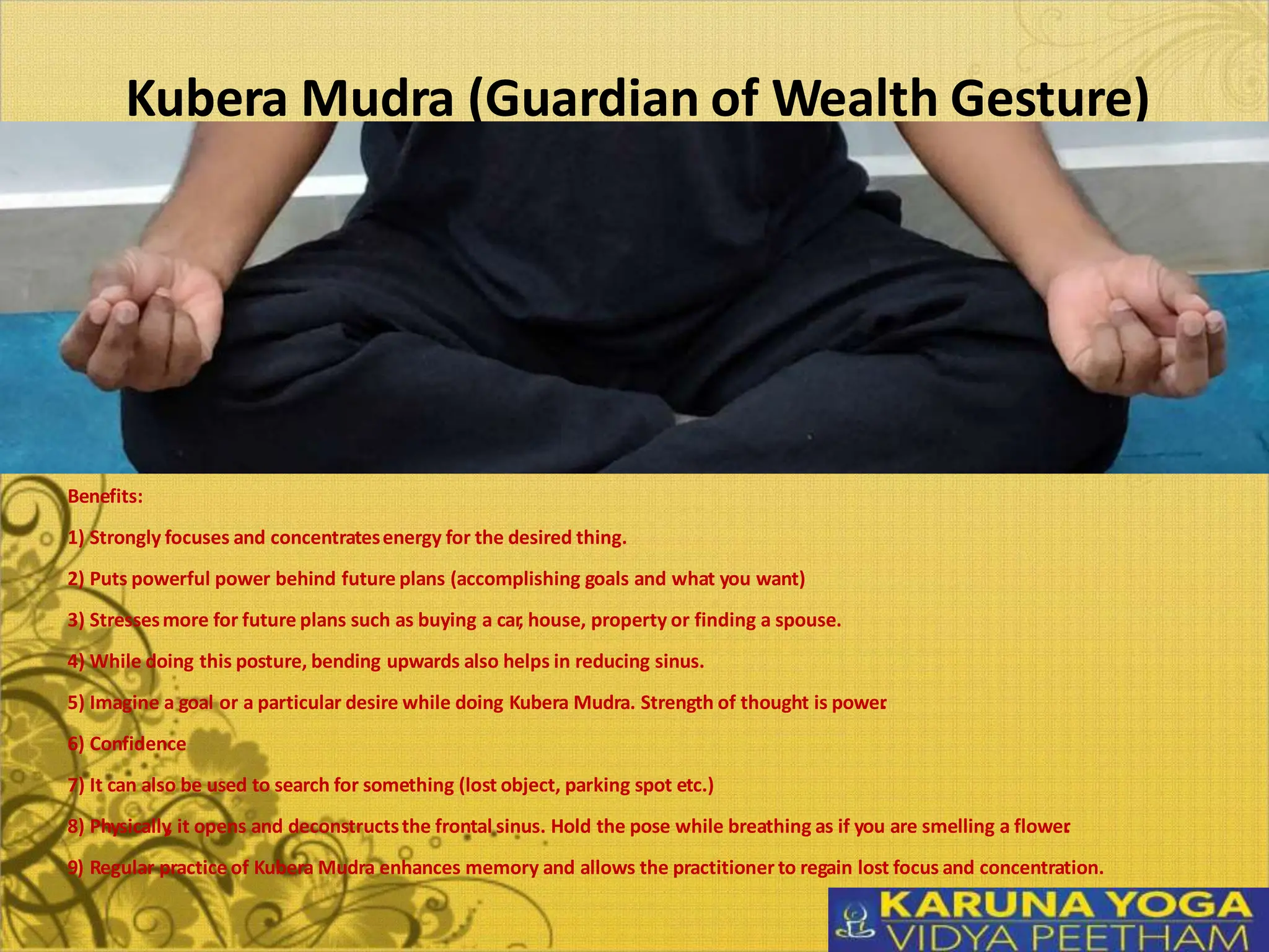 yoga mudras - gesture - seal - mudra therapy - for health disorder.pptx