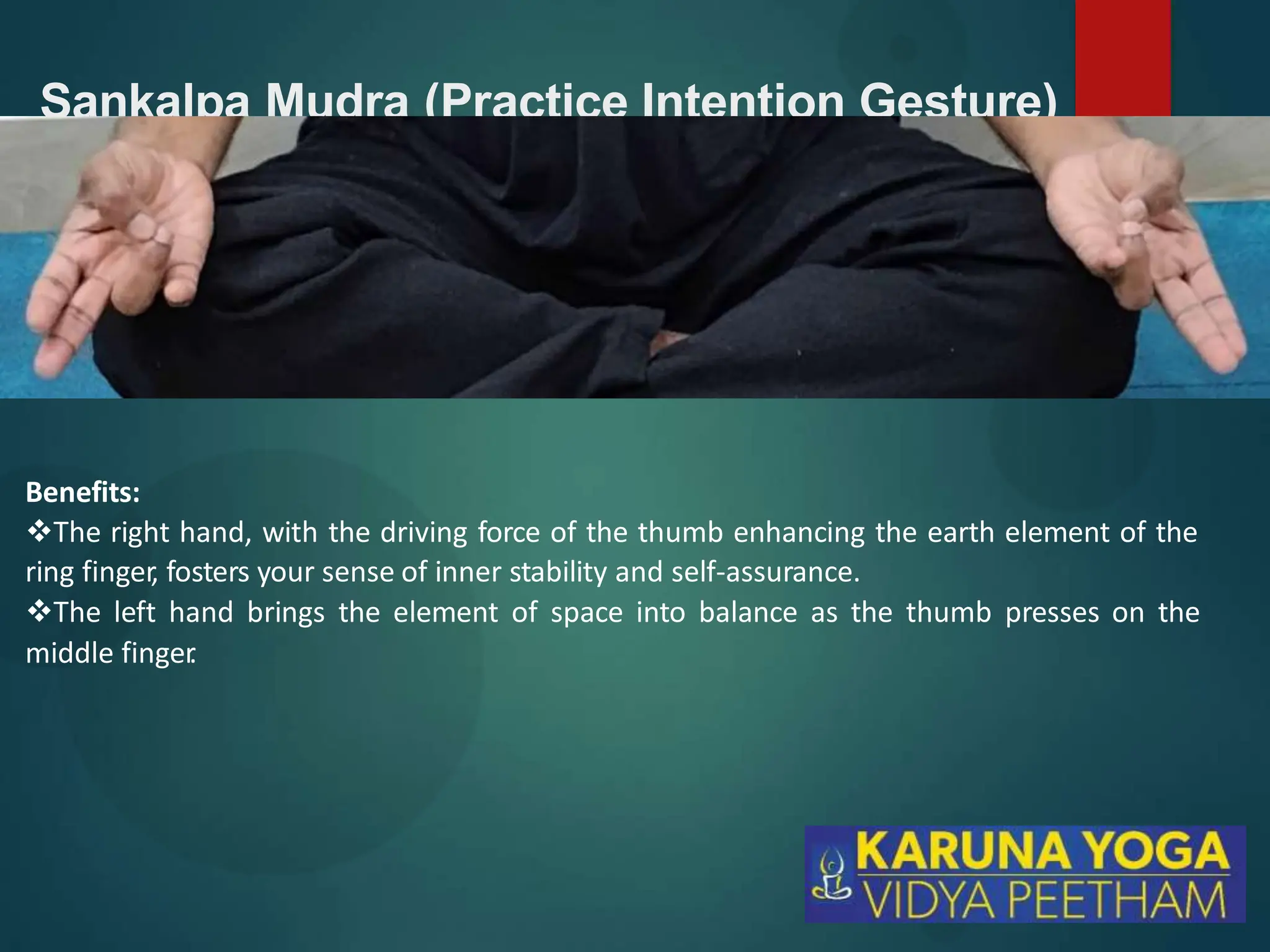 yoga mudras - gesture - seal - mudra therapy - for health disorder.pptx