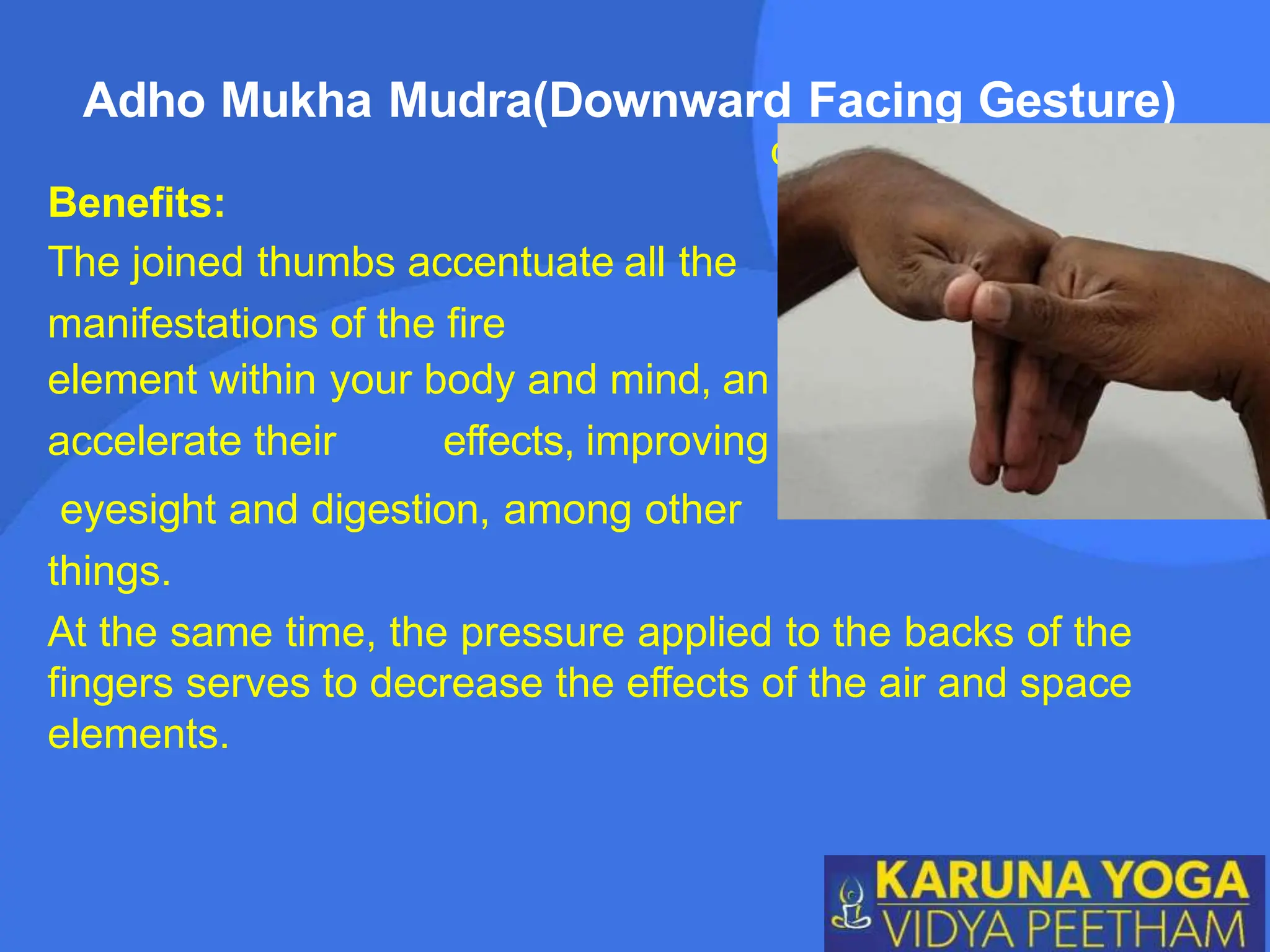 yoga mudras - gesture - seal - mudra therapy - for health disorder.pptx