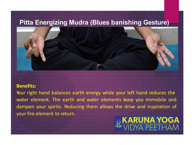 yoga mudras - gesture - seal - mudra therapy - for health disorder.pptx