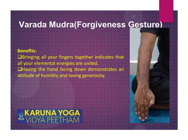yoga mudras - gesture - seal - mudra therapy - for health disorder.pptx