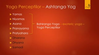 Yoga perceptilor | PPT