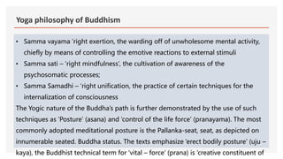 Yoga philosophy of Buddhism.pptx