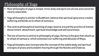 Yoga philosophy in yaga part yo philosophy | PPTX | Hinduism | Religion ...