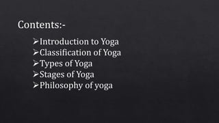 Yoga philosophy in yaga part yo philosophy | PPTX | Hinduism | Religion ...