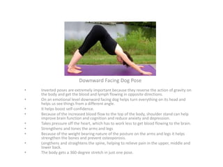 Yoga Poses and Their Benefits | PPTX