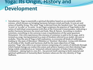 Yoga presentation1 | PPT