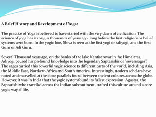 Yoga presentation1 | PPTX