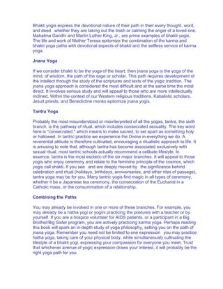 Yoga questions and answers 41pgs | PDF