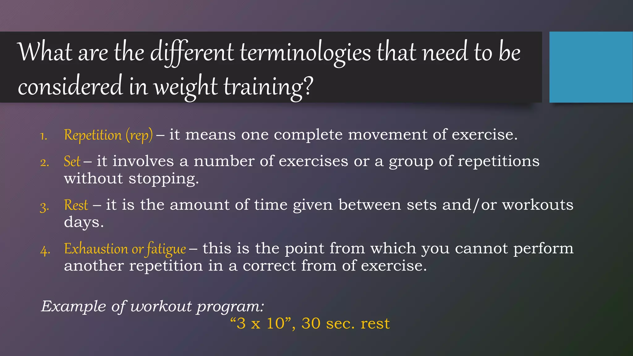 Yoga & Strength training (weight training) | PPTX