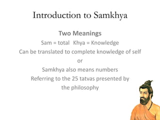 A brief intro to Sankhya Philosophy - Yoga teacher training course ...