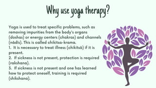 Yoga Therapy: A Complementary Approach to Conventional Medicine | Solh Wellness | PPT