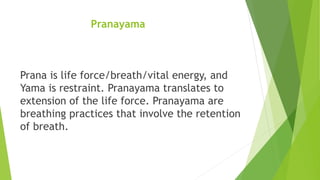 yoga t Presentation.pptx | Fitness and Exercise | Healthy Living