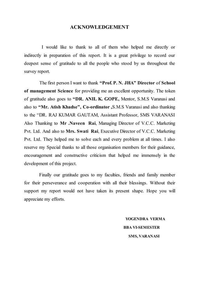 PROJECT ON COSMETIC INDUSTRY