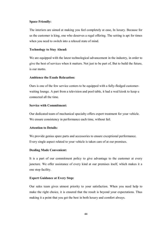 project report on mahindra and mahindra | PDF | Automotive Industry ...