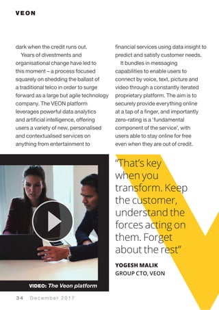 VEON: A Clean-Sheet Digital Digital Transformation | PDF