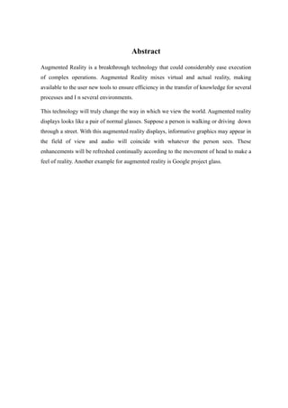 augmented reality | DOC