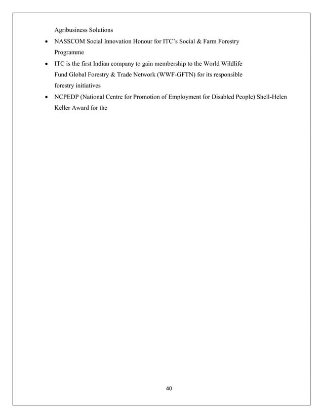 MBA CSR project | PDF