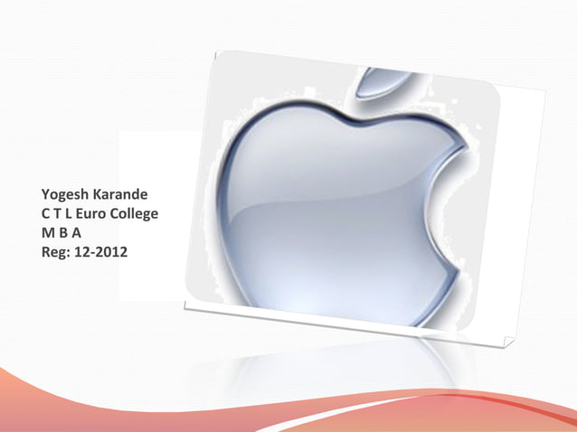 APPLE Inc ppt | PPT | Computing | Technology & Computing