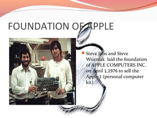 APPLE Inc ppt | PPT