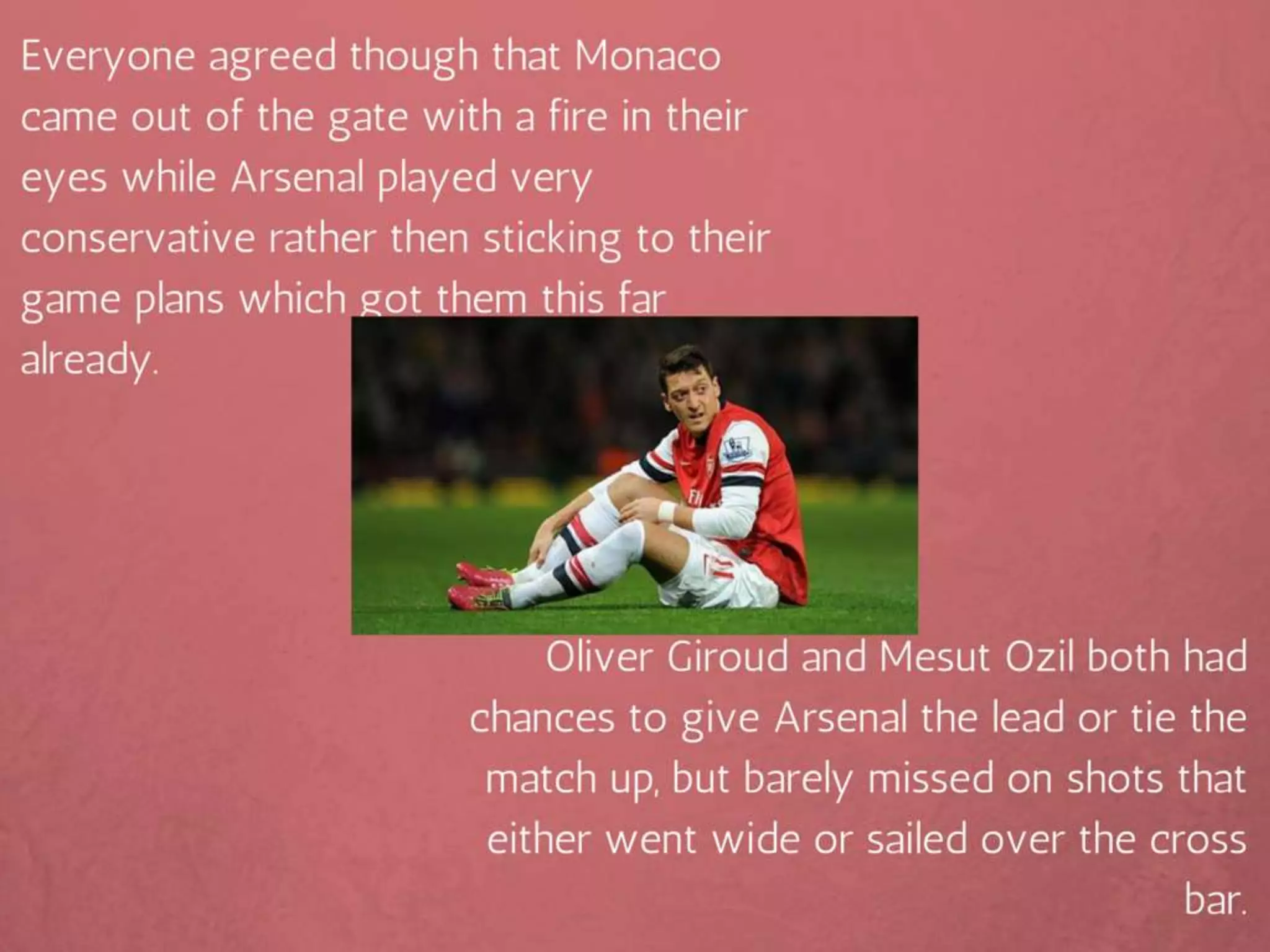 Arsenal Gunner's Fall Early | PPTX