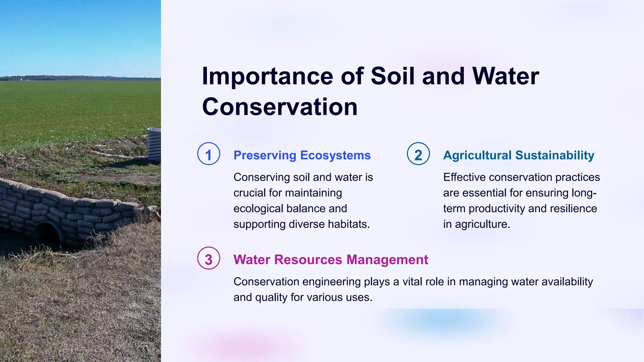 Soil and Water Conservation Engineering (SWCE) is a specialized field ...