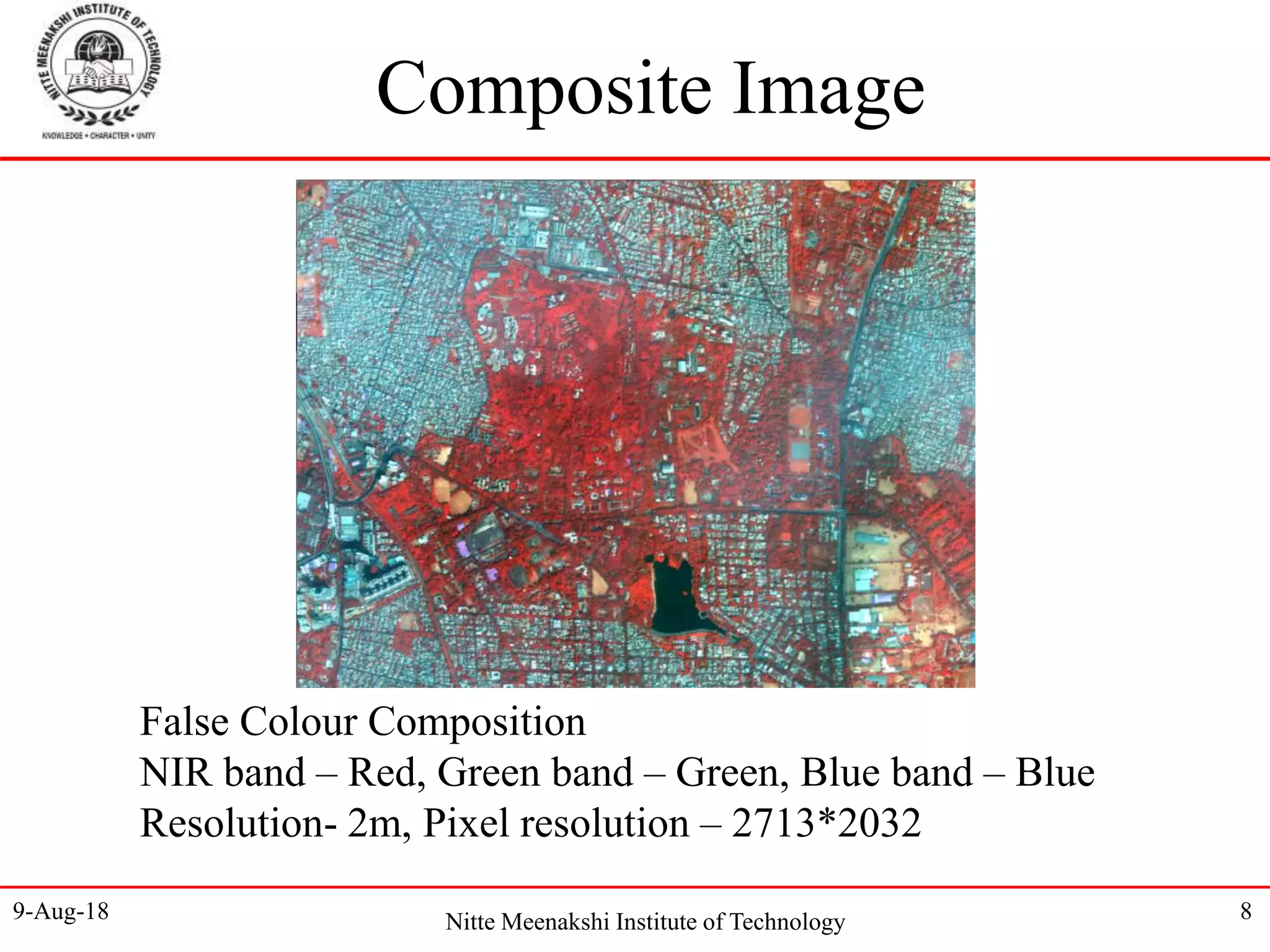 Analysis by semantic segmentation of Multispectral satellite imagery ...
