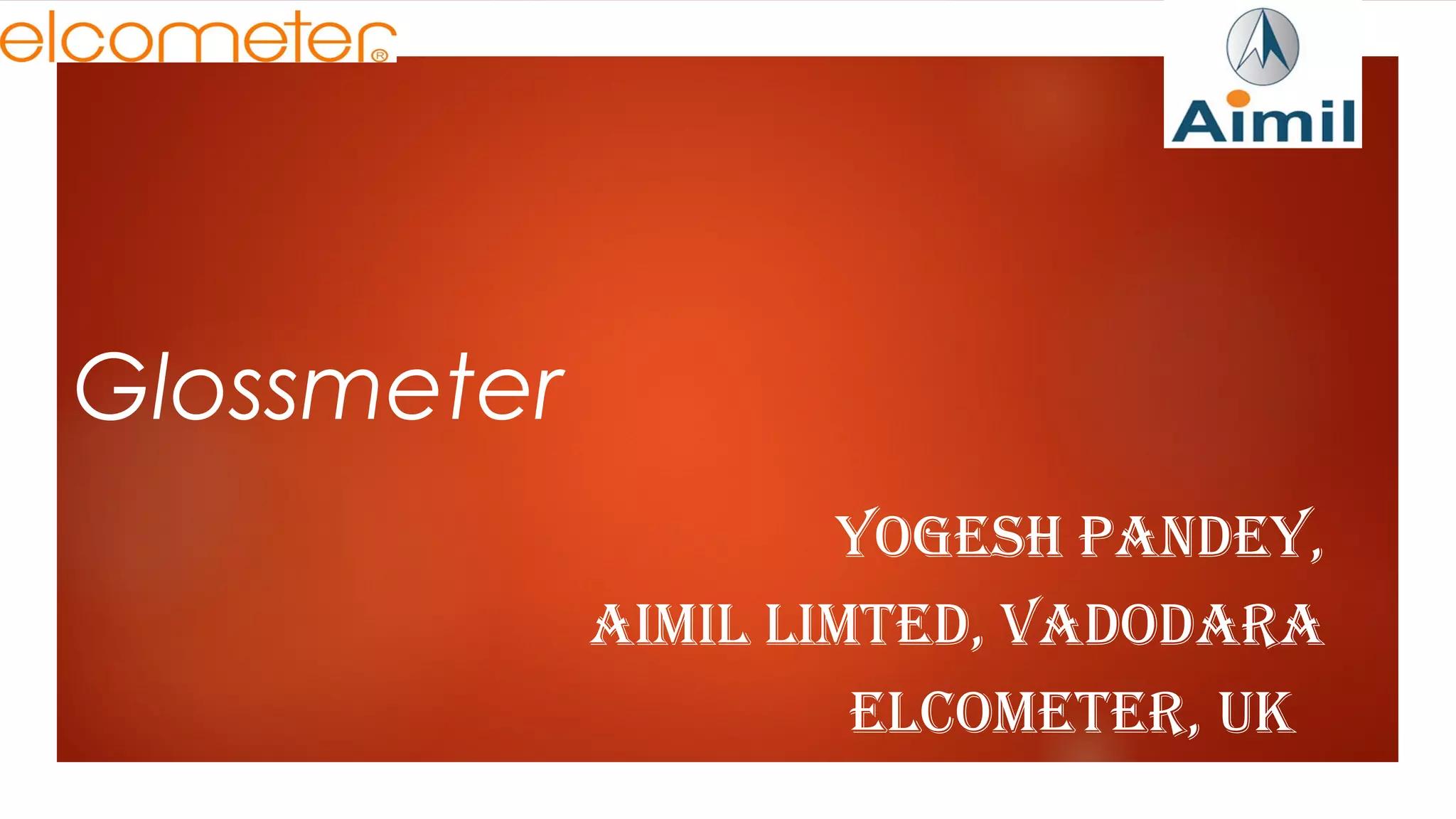 Portable Glossmeter Full Technical details and working Principle. | PPT
