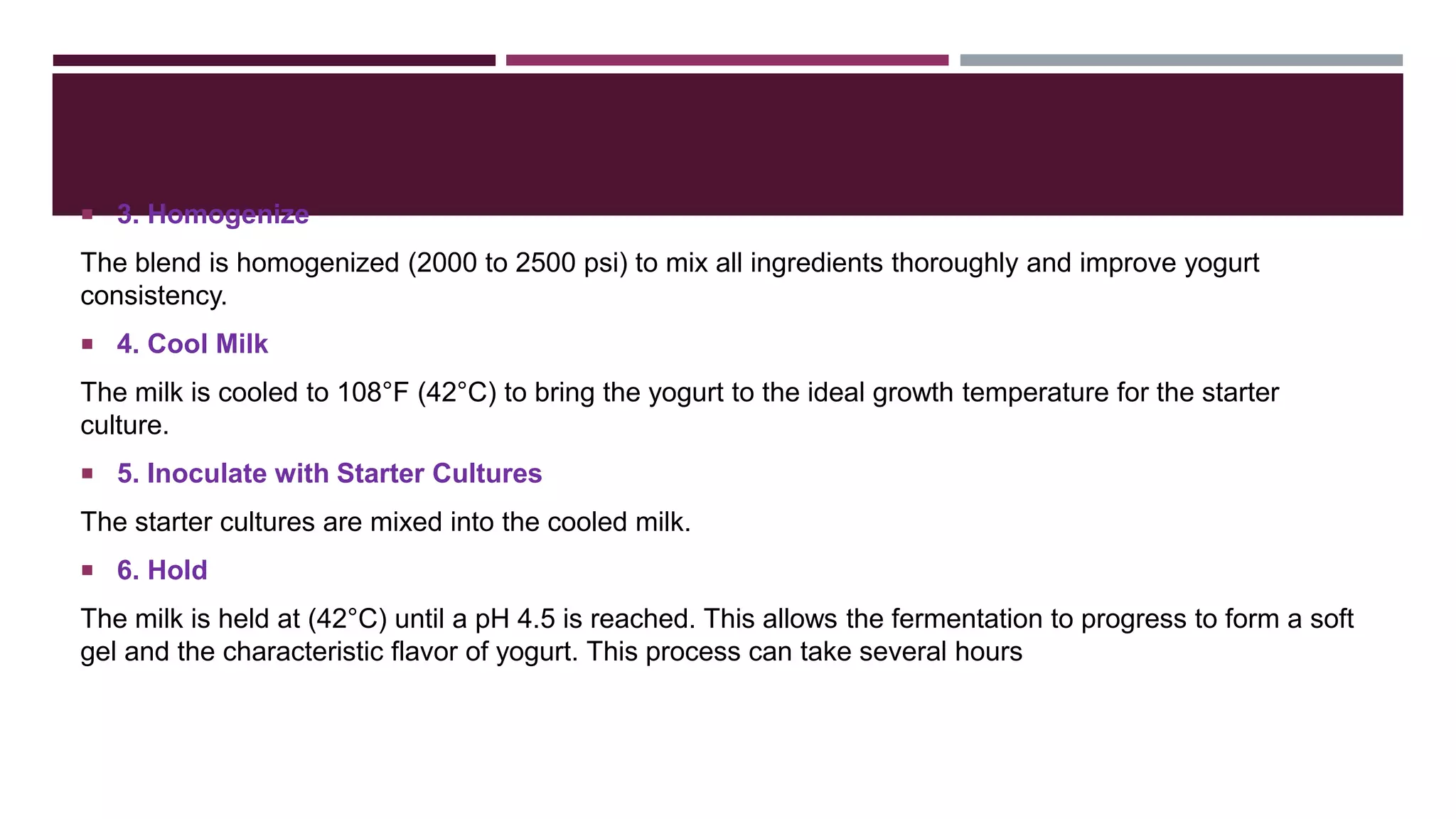 Yoghurt and; kefir Production | PPTX