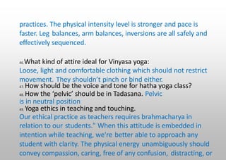 Yogic Teaching Methodology examination | PPTX