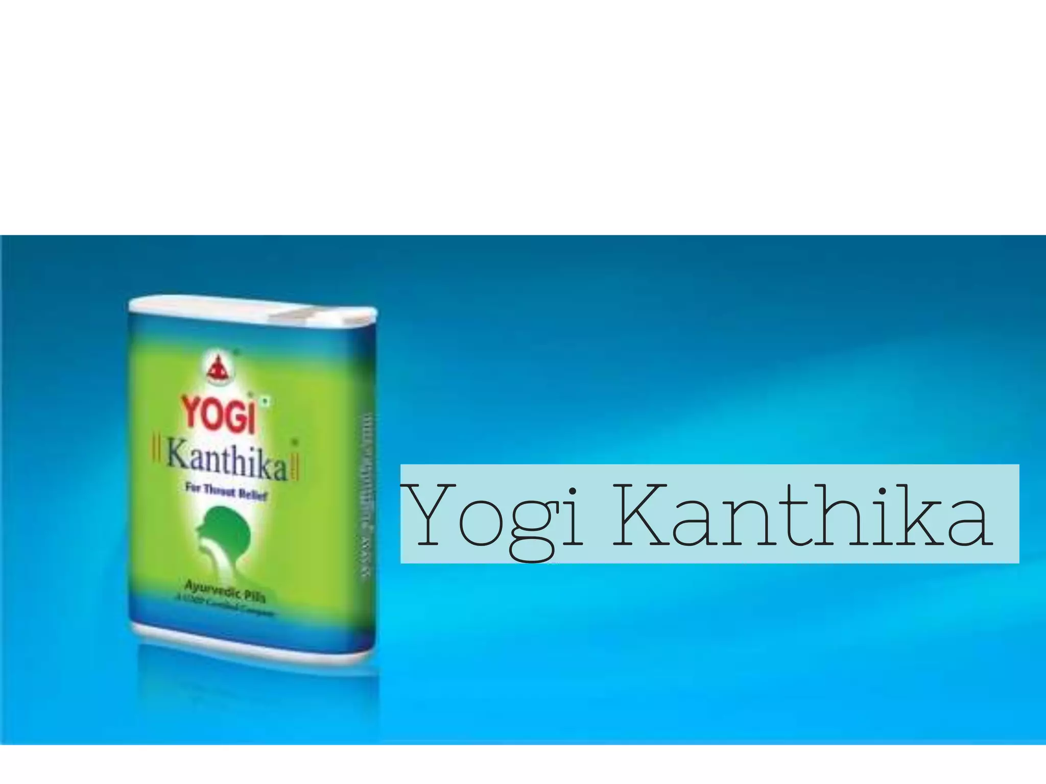 Yogi Kanthika | PPTX