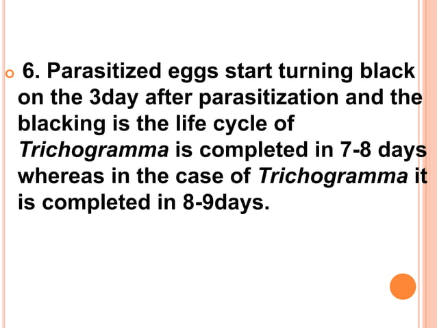 MASS MULTIPLICATION OF Corcyra cephalonia PPT | PPTX | Infectious ...