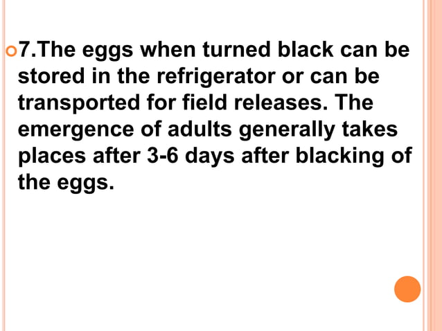 MASS MULTIPLICATION OF Corcyra cephalonia PPT | PPTX | Infectious ...