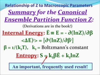 STATISTICAL MECHNICE | PPT