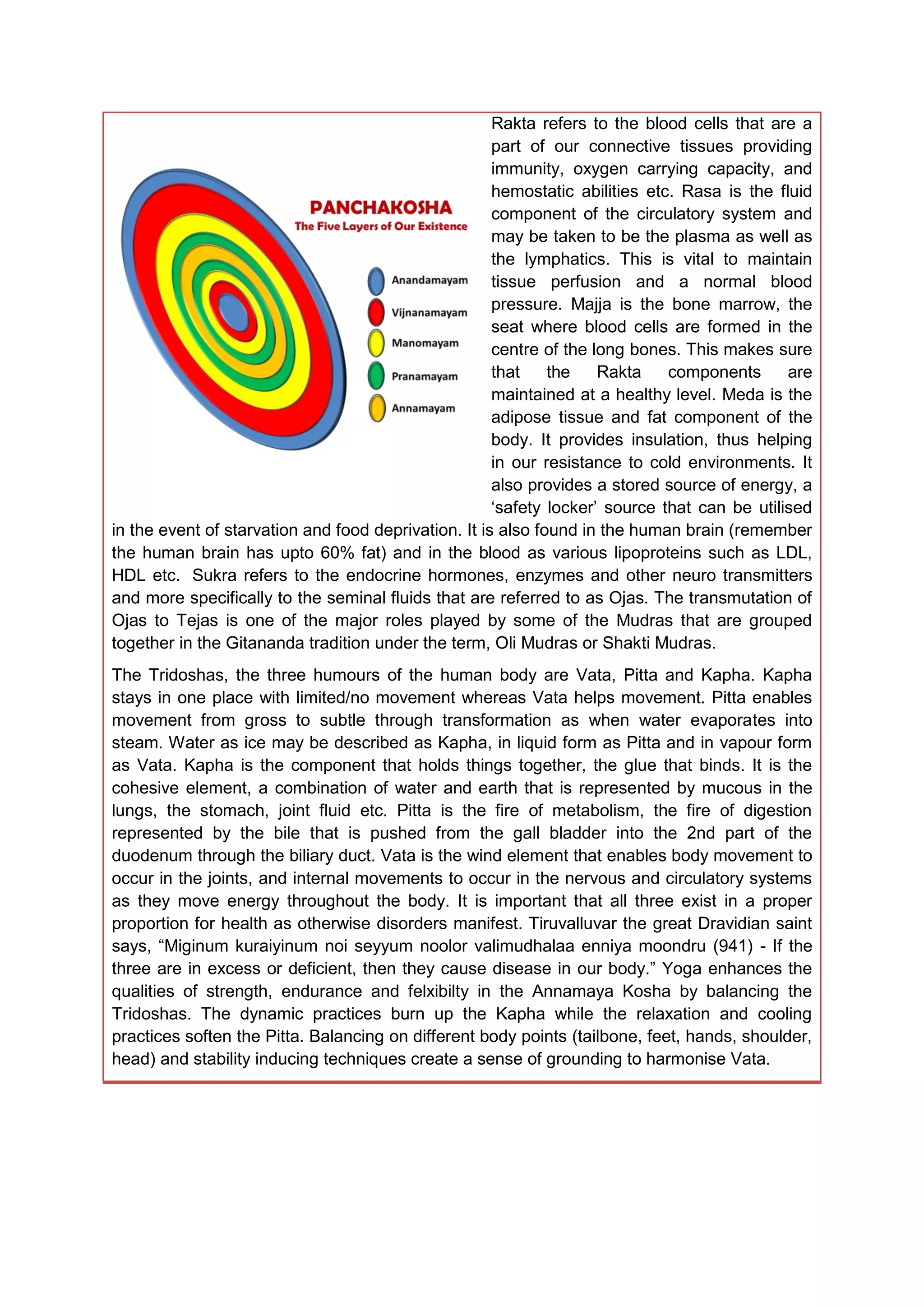 UNDERSTANDING OUR PANCHA KOSHA | PDF