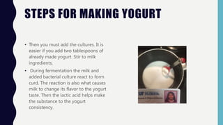 Yogurt | PPTX | Desserts and Baking | Food & Drink