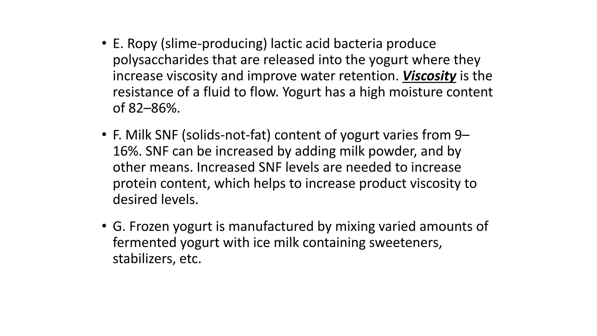 Yogurt | PDF