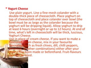 Yogurt- The wonder food | PPTX