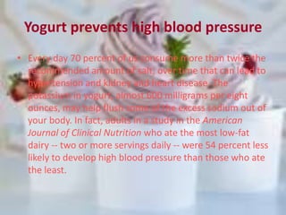Yogurt- The wonder food | PPTX