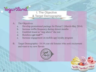 Yogurtland Promotional Campaign | PPT