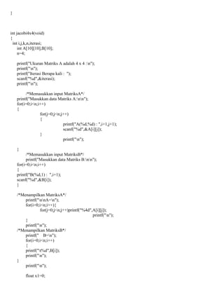 Yohan jacobi gaussseidel_analisis | PDF