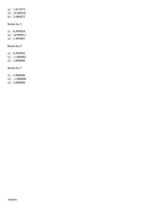 Yohan jacobi gaussseidel_analisis | PDF