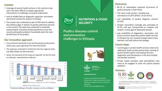 Poultry diseases control and prevention challenges in Ethiopia | PDF