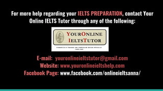IELTS Links for Self-study | PPTX