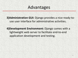 Django Seminar | PPTX | Databases | Computer Software and Applications